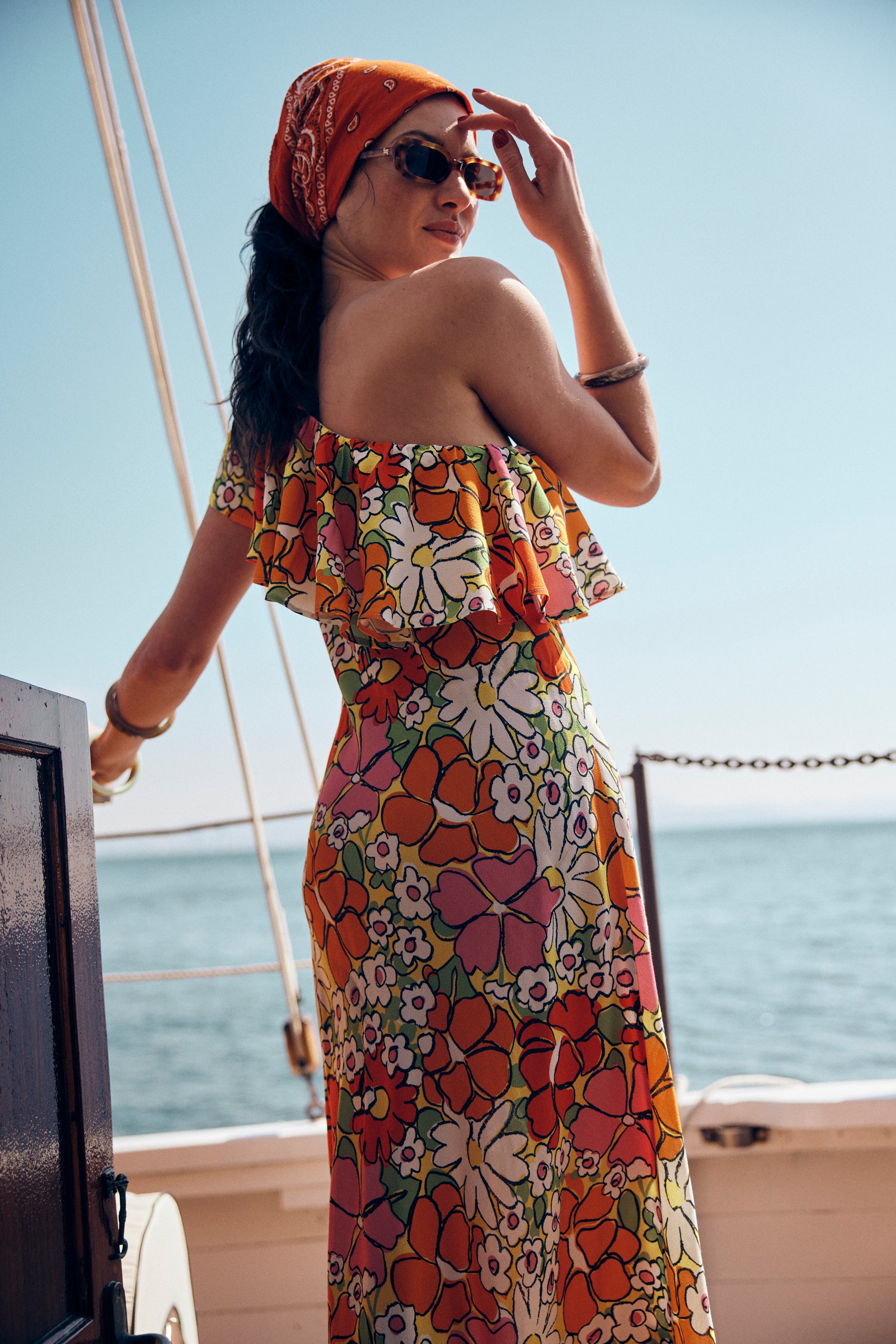 BAYA 70'S FLORAL DRESS – Make My Lemonade