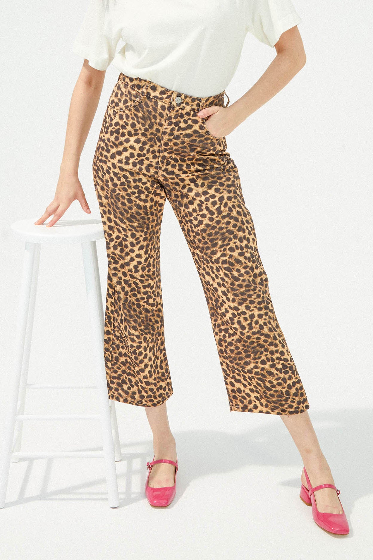 NELSON LEOPARD JEANS – Make My Lemonade