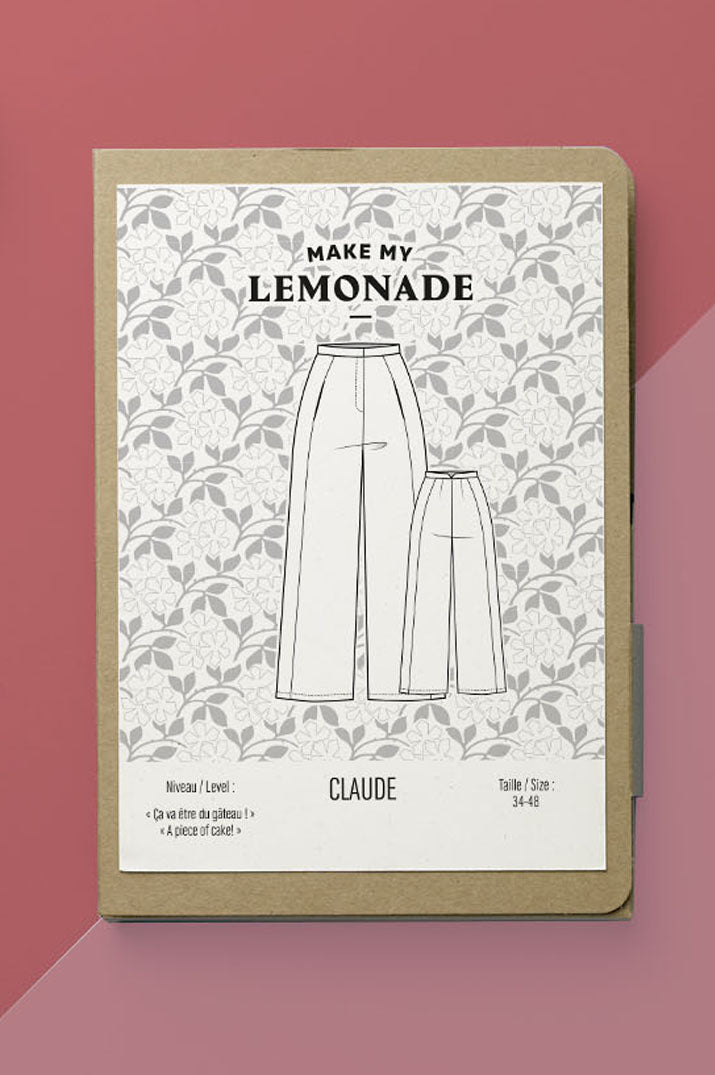PATRON DE COUTURE CLAUDE – Make My Lemonade